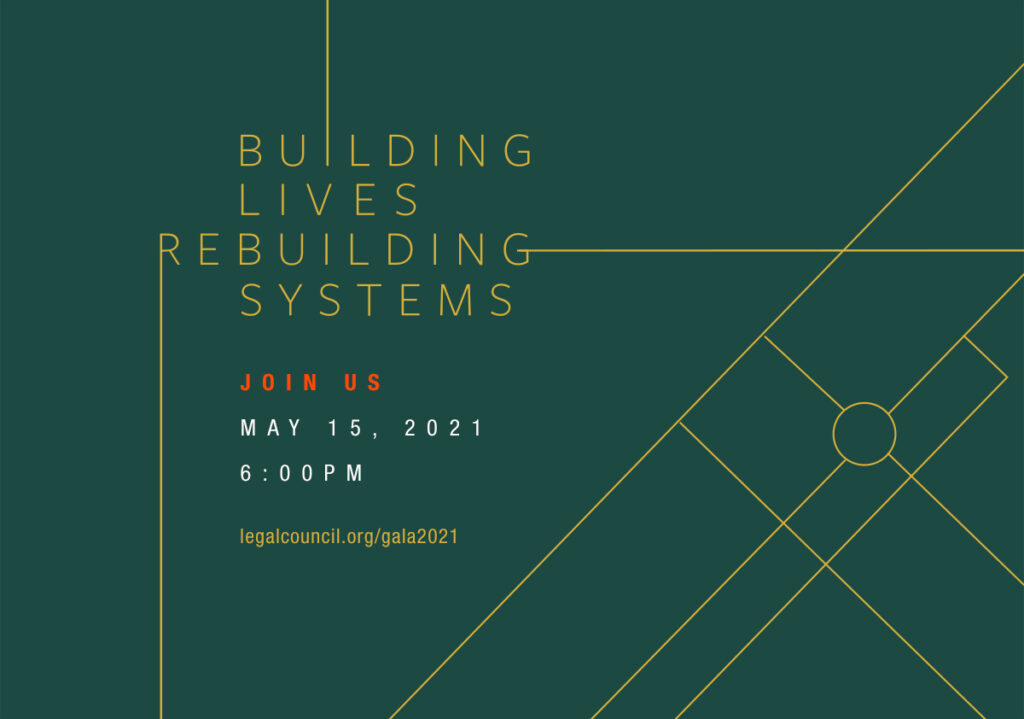 Building Lives Rebuilding Sysems Graphic - Legal Council for Health Justice